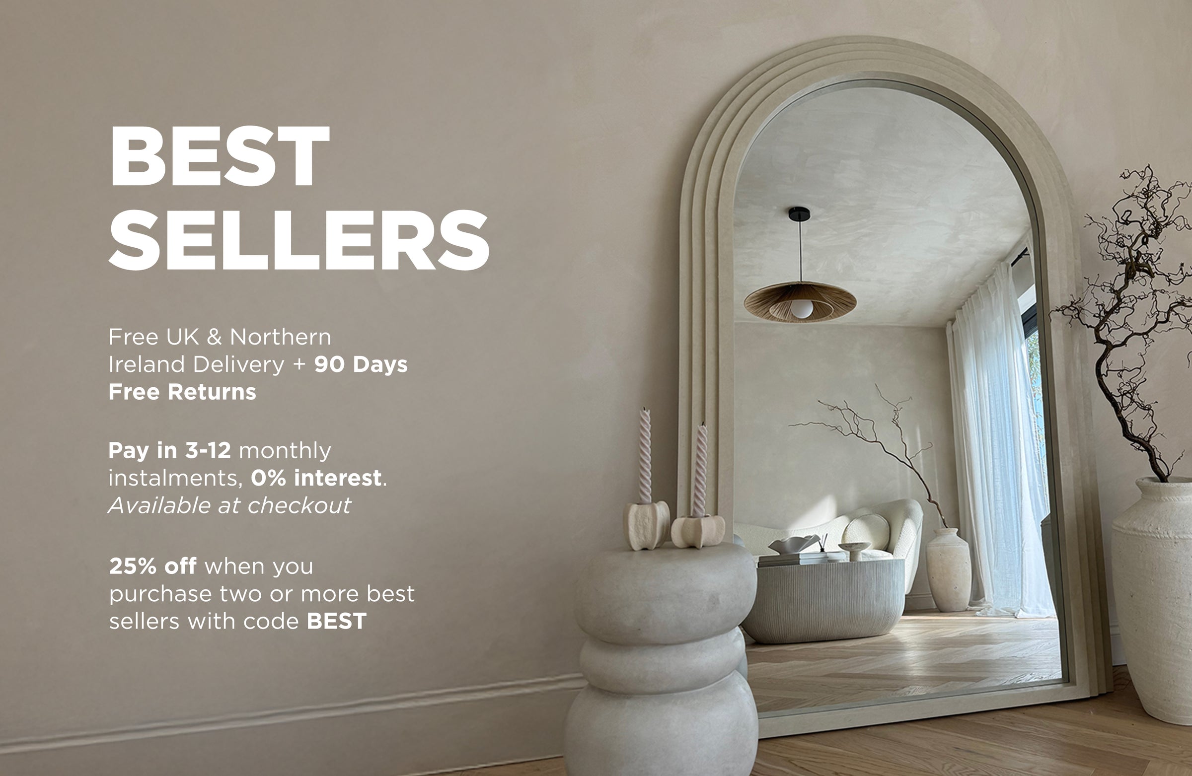 Best Selling Mirrors & Furniture | William Wood | Free UK Delivery